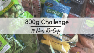 800g Challenge: First 10 Days – Danielle Lackey